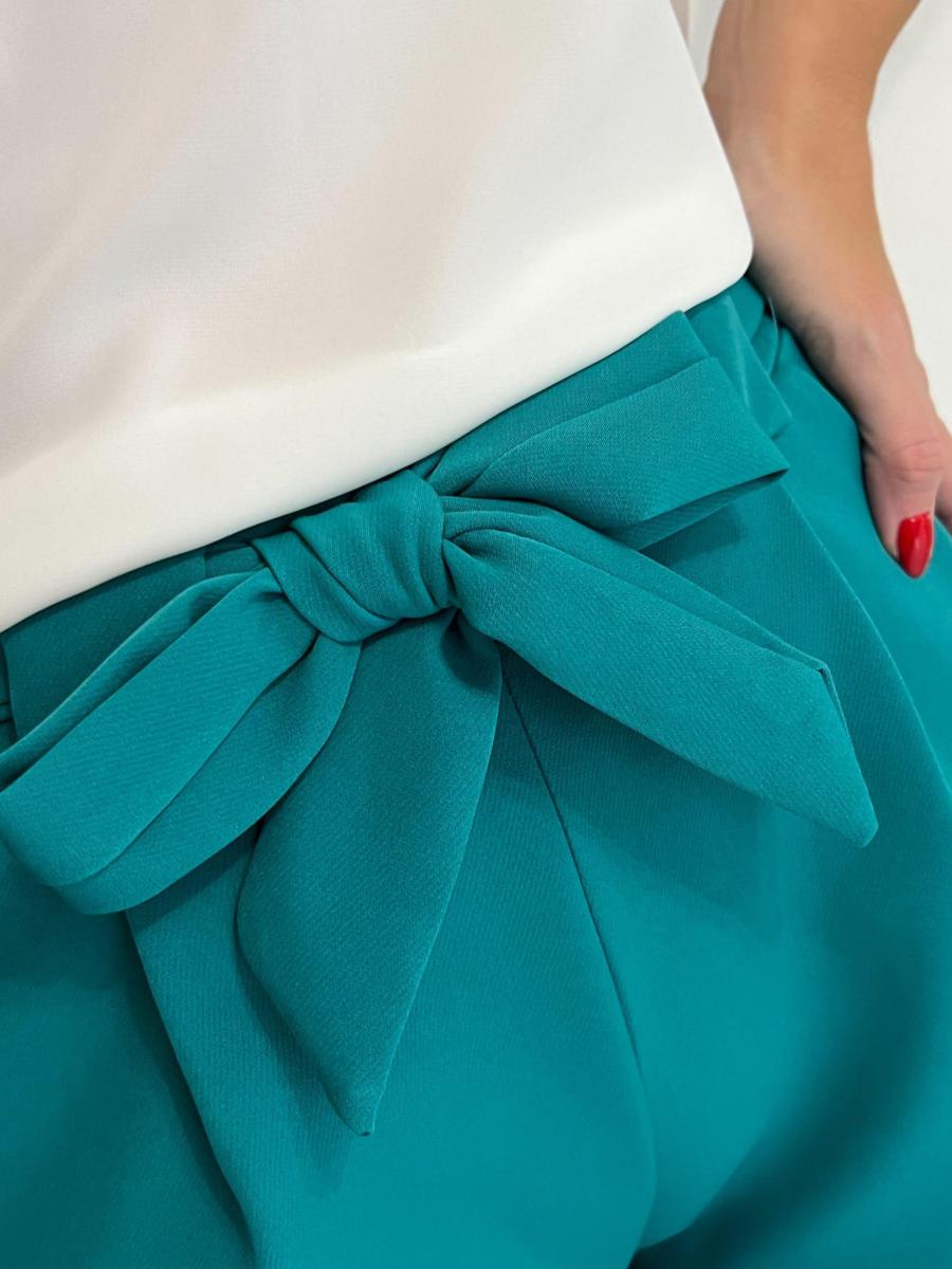 Pantalon Nolan vert canard