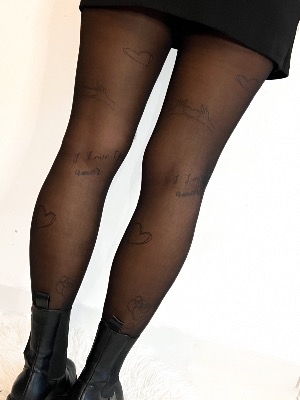 Collants motifs
