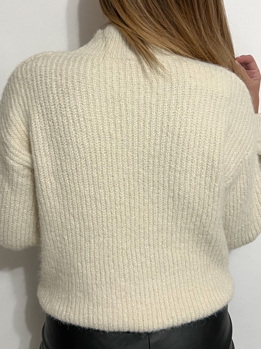 pull Thomas écru